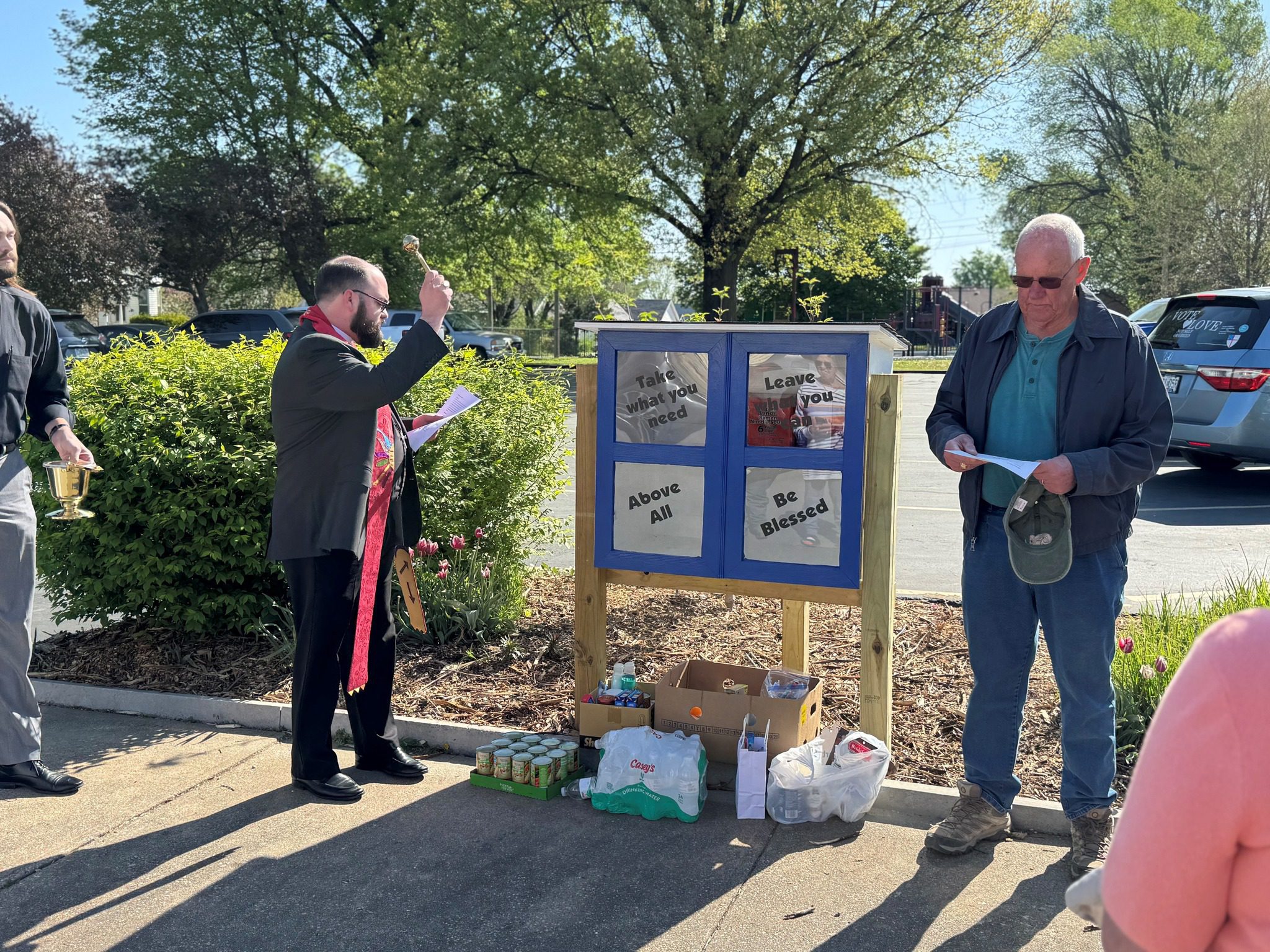 Grace Episcopal Church Launches Carthage's First Blessing Box - The ...