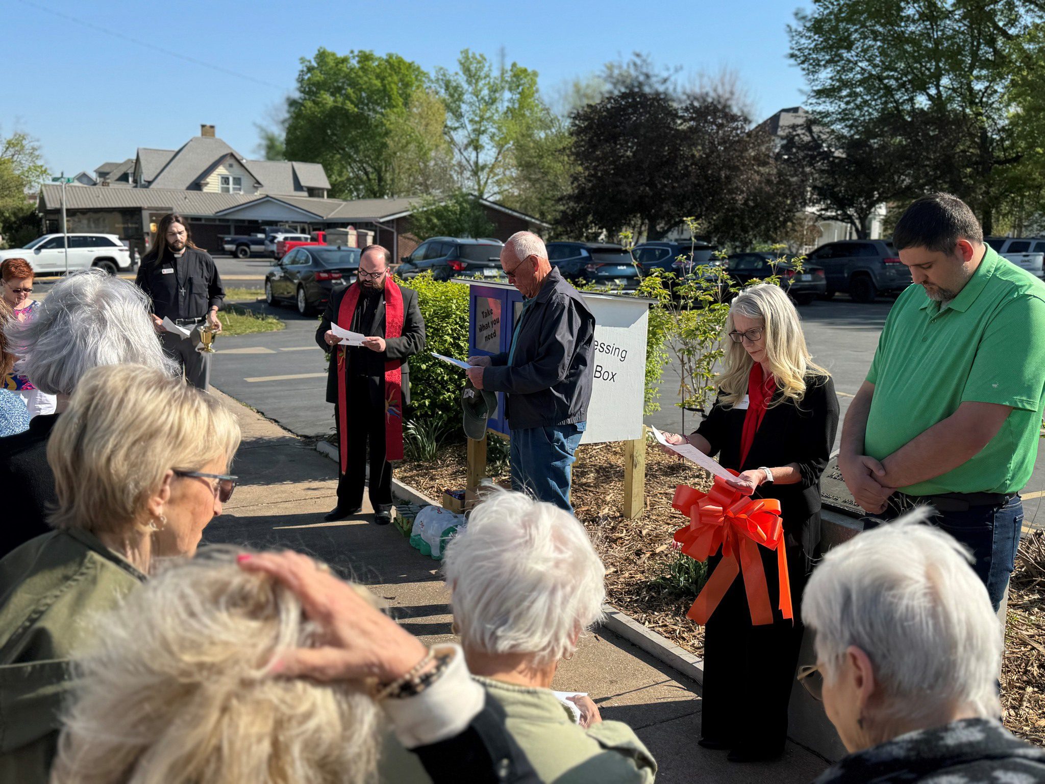 Grace Episcopal Church Launches Carthage's First Blessing Box - The ...